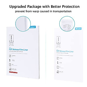 ELEGOO 5PCs FEP Release Film Mars LCD 3D Printer 140x200 MM 0.15mm Thickness