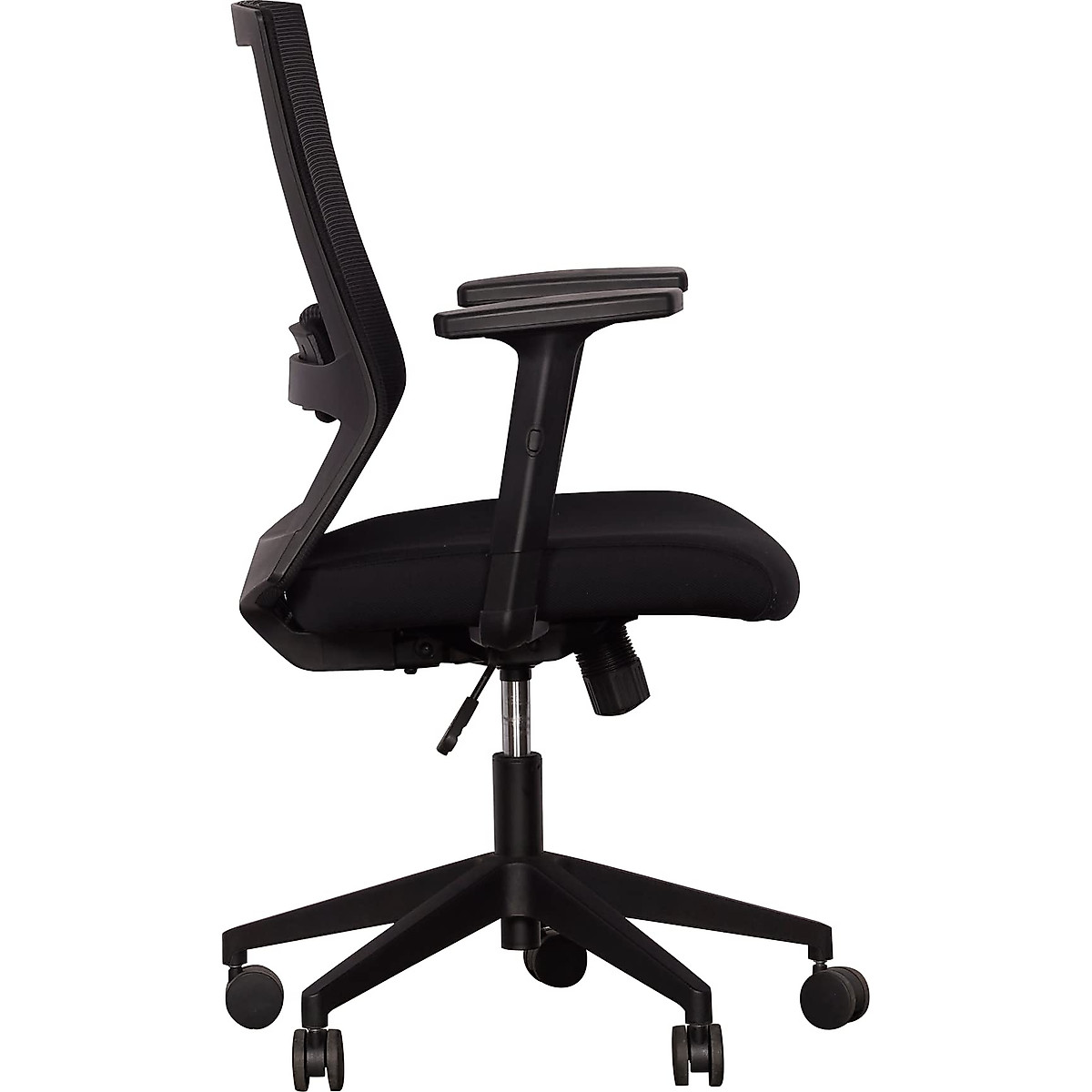 WeWork We Work Office Chair with Adjustable Arms and Lumbar Support, in Black
