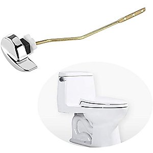 OULII Toilet Flush Lever Handle Universal Toilet Handle Replacement Compatible for Toilet Tank (Side Mount)
