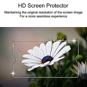 for NS Switch 2 Screen Protector-HD Tempered Glass Crystal Clear,Anti-Scratch,Bubble Free only for NS Switch 2(2 PACK)