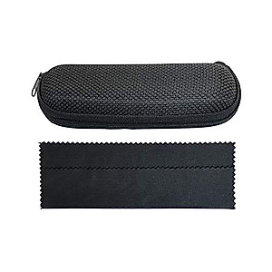 Eyekepper Large Frame Blue Blocking Glasses - Anti Digital Glare Readers with Orange Tinted Reduce Filter Lens UV Protection Computer Reading Glasses Women - Black +3.00