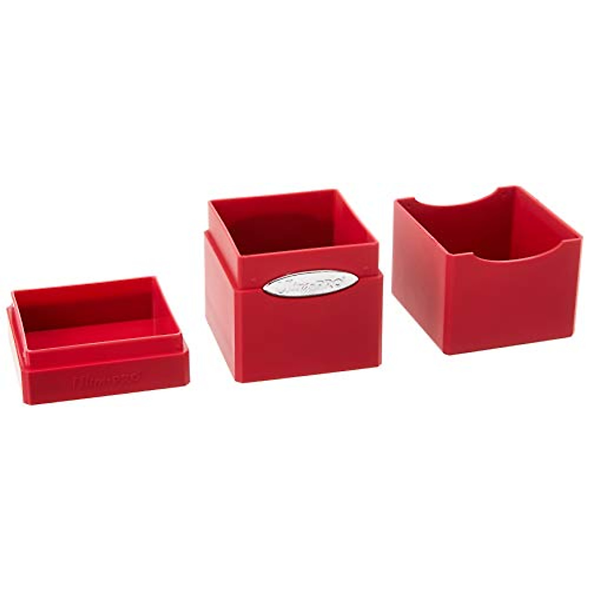 Ultra Pro Red Satin Tower Deck Boxes