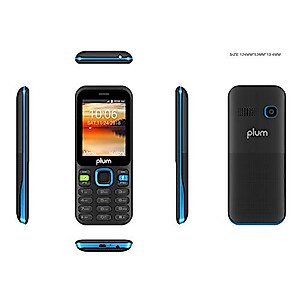Plum 3G GSM Unlocked Cell Phone with Whatsapp Facebook Dedicated Keys ATT TMobile