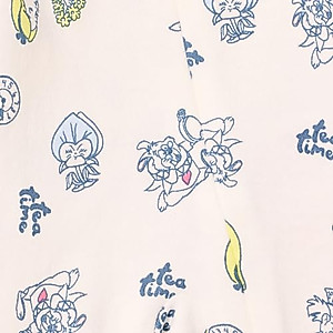 Amazon Essentials Disney | Marvel | Star Wars | Princess Baby Girls' Cotton Coveralls, Pack of 3, Alice Tea Party, 6-9 Months