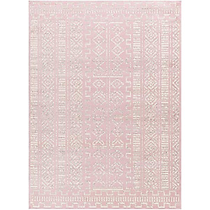 Artistic Weavers Dianne Area Rug 5'3" x 7'3", Pale Pink/Cream