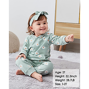 WESIDOM 3T Girl Clothes Fall Cute Toddler Baby Girls Outfits 3 Year Old Winter Sweatsuits for Girls Trendy Sweatshirt Pants Sets Hoodie Sweater