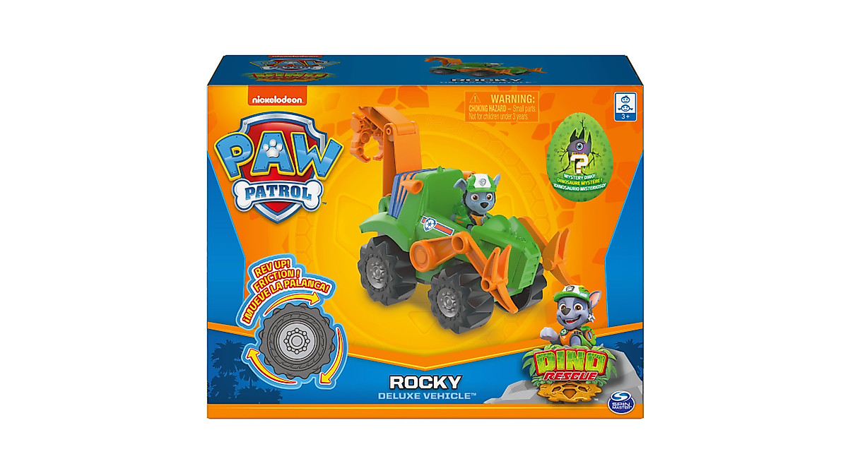 Paw Patrol Rocky’s Deluxe Dino Rescue Vehicle | Action Fun