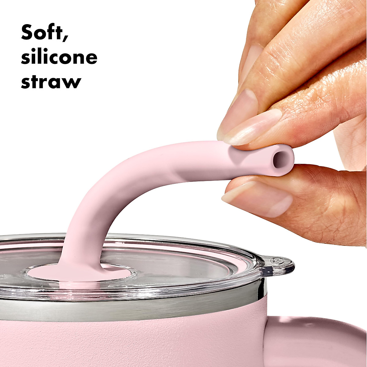 OXO Strive XL Tumbler with Handle – 40 oz. – Blue Topaz