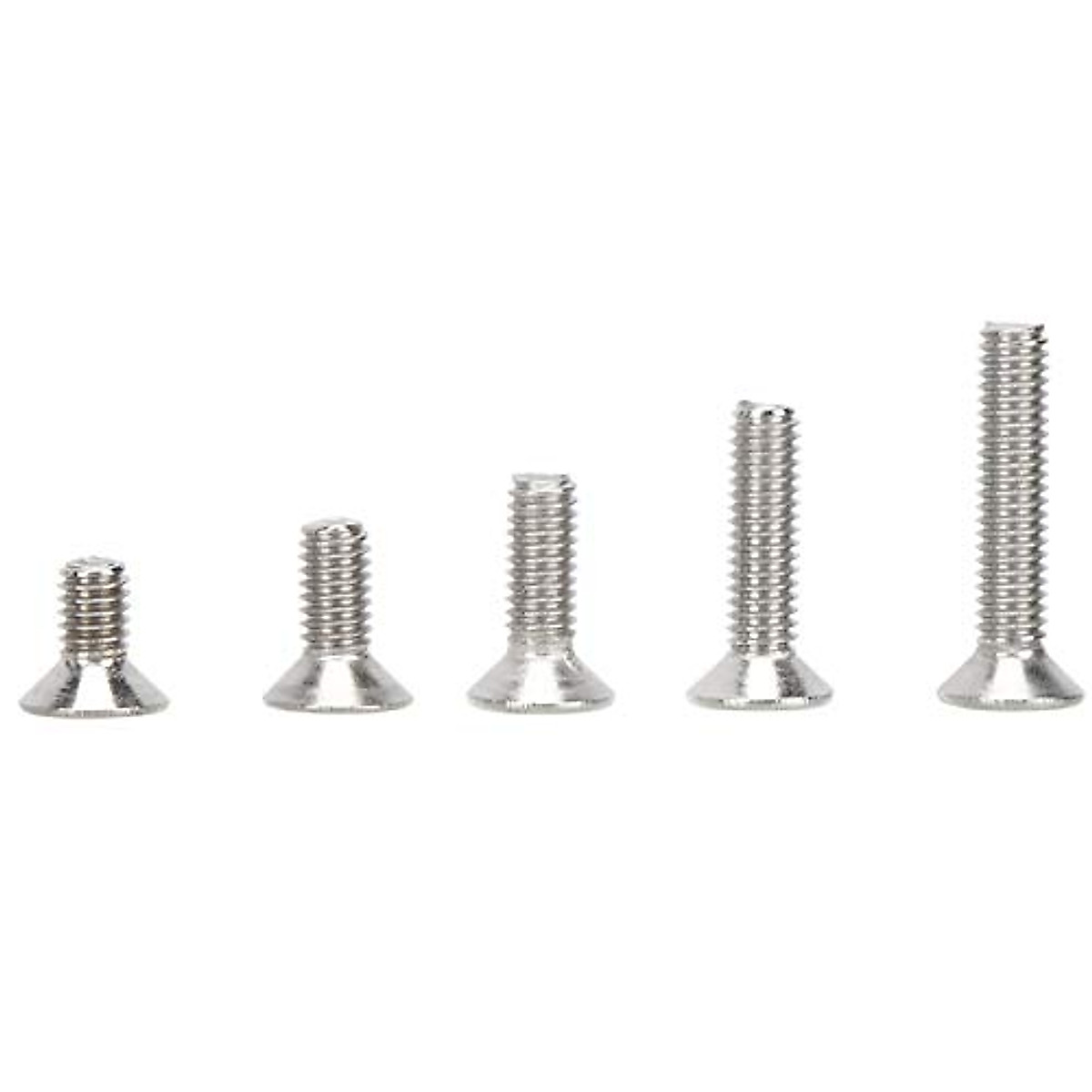 Screw Organizer, Screws Assortment Set Hex Socket Screw Flat Screw Pocket Hole Screws, Screws Kit for Electronics Industry Hardware Fasteners DIY