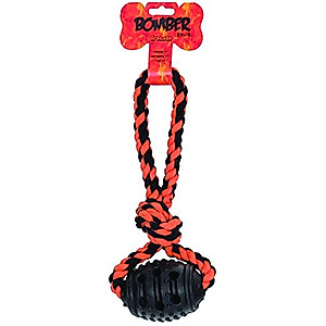 ZEUS Bomber Grenade Interactive Dog Toy, Tough and Durable Chew Toy for Dogs, 98059