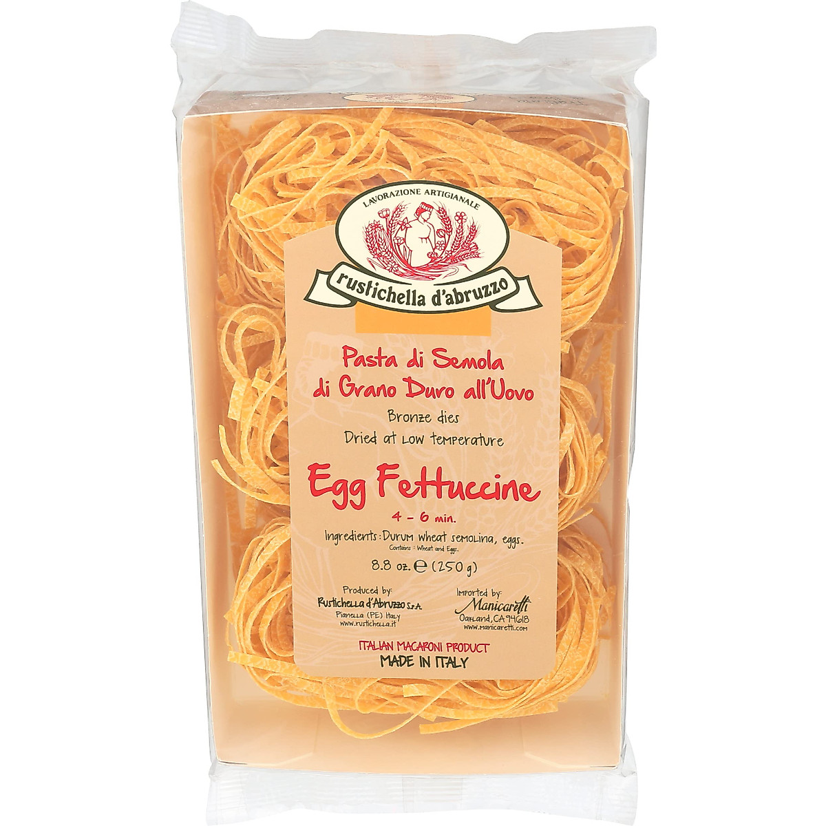 Rustichella d'Abruzzo Egg Fettuccine" to " Rustichella d'Abruzzo Egg Fettuccine Pasta, 8.8 oz