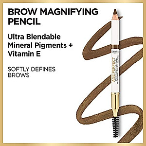 L'Oreal Paris Age Perfect Brow Magnifying Pencil with Vitamin E, Blonde