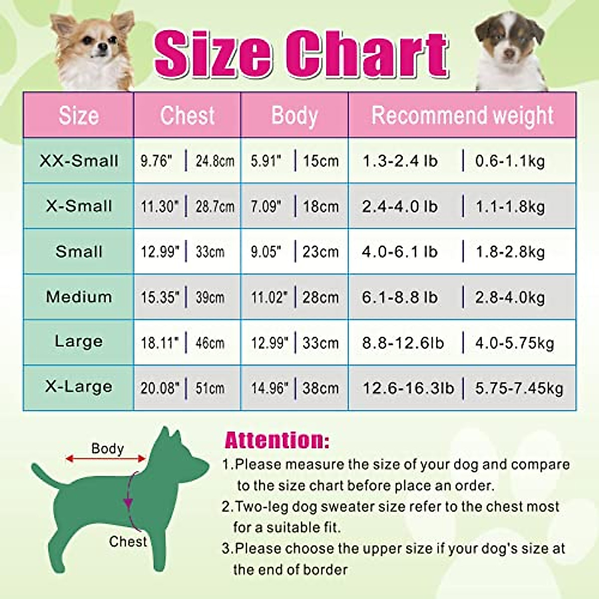 Jecikelon Pet Dog Clothes Dog Sweater Soft Thickening Warm Pup Dogs Shirt Winter Puppy Sweater for Dogs (Pink, L)