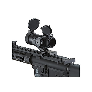Lancer Tactical Airsoft Tactical Gun Sight Red Green Dot Scope Reflex Sight for 20mm Cantilever Mount