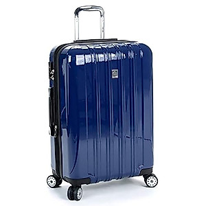 Delsey Luggage Aero 2 Piece Set (21" Carry-On & 25") (Cobalt Blue)