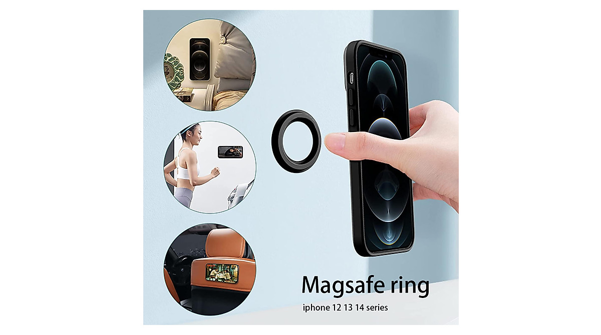 Magnetic Ring Holder for iPhone 12/13/14 - KUTUMYQC