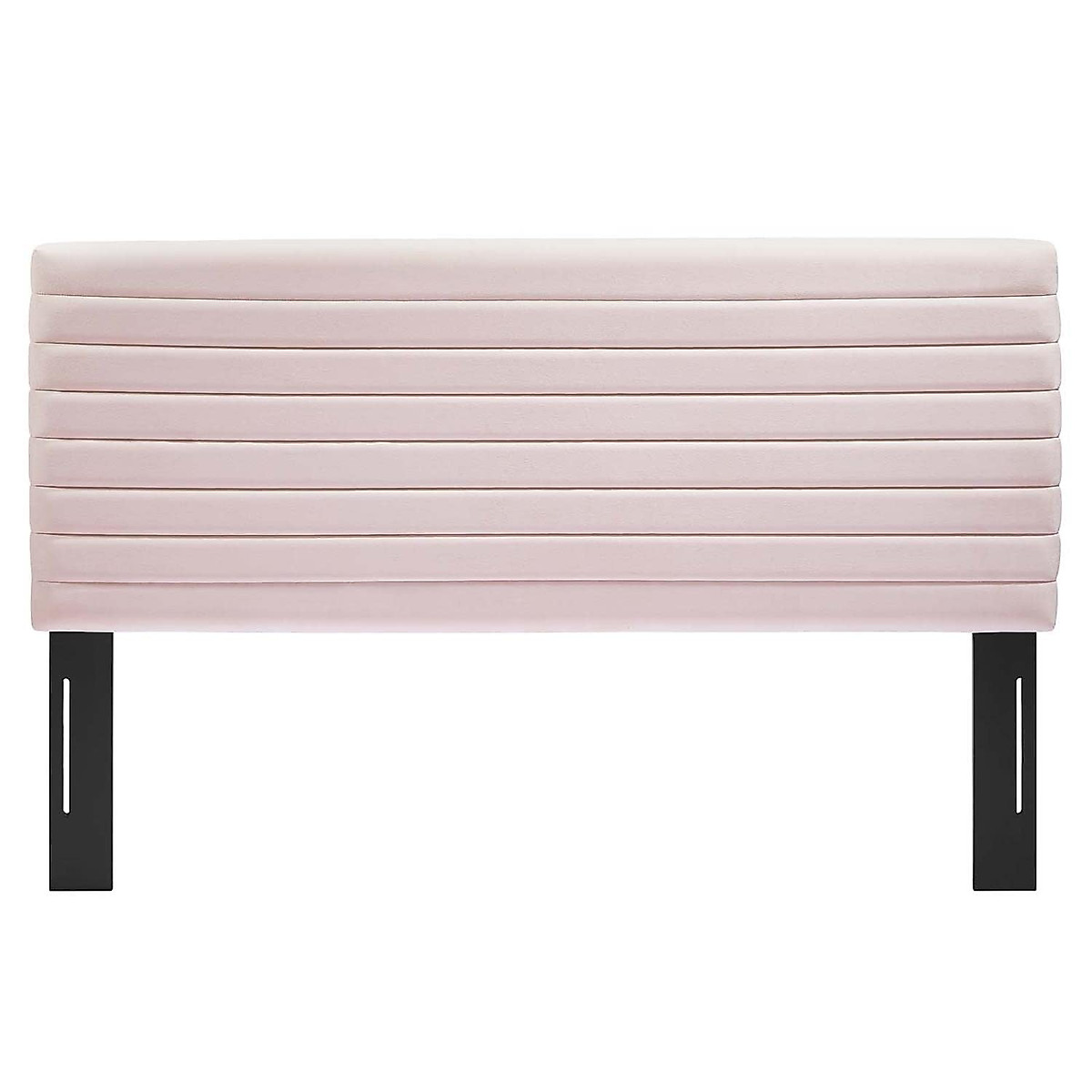 Modway Tranquil Performance Velvet Full/Queen Headboard in Pink