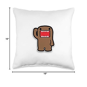 Domo-Kun JDM Design Cute Domo-Kun Japanese Gifts Throw Pillow