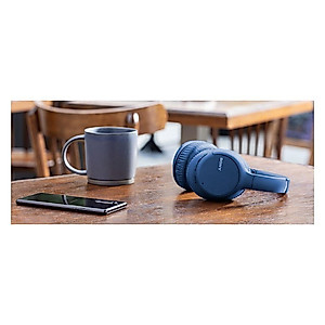 Sony Noise Cancelling Headphones WHCH710N: Wireless Bluetooth Over the Ear Headset with Mic for Phone-Call, Blue (Amazon Exclusive)