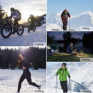 INBIKE Men's Windproof Cycling Bike Jacket Winter Softshell Jackt Windbreaker for Running Hiking Sports Medium