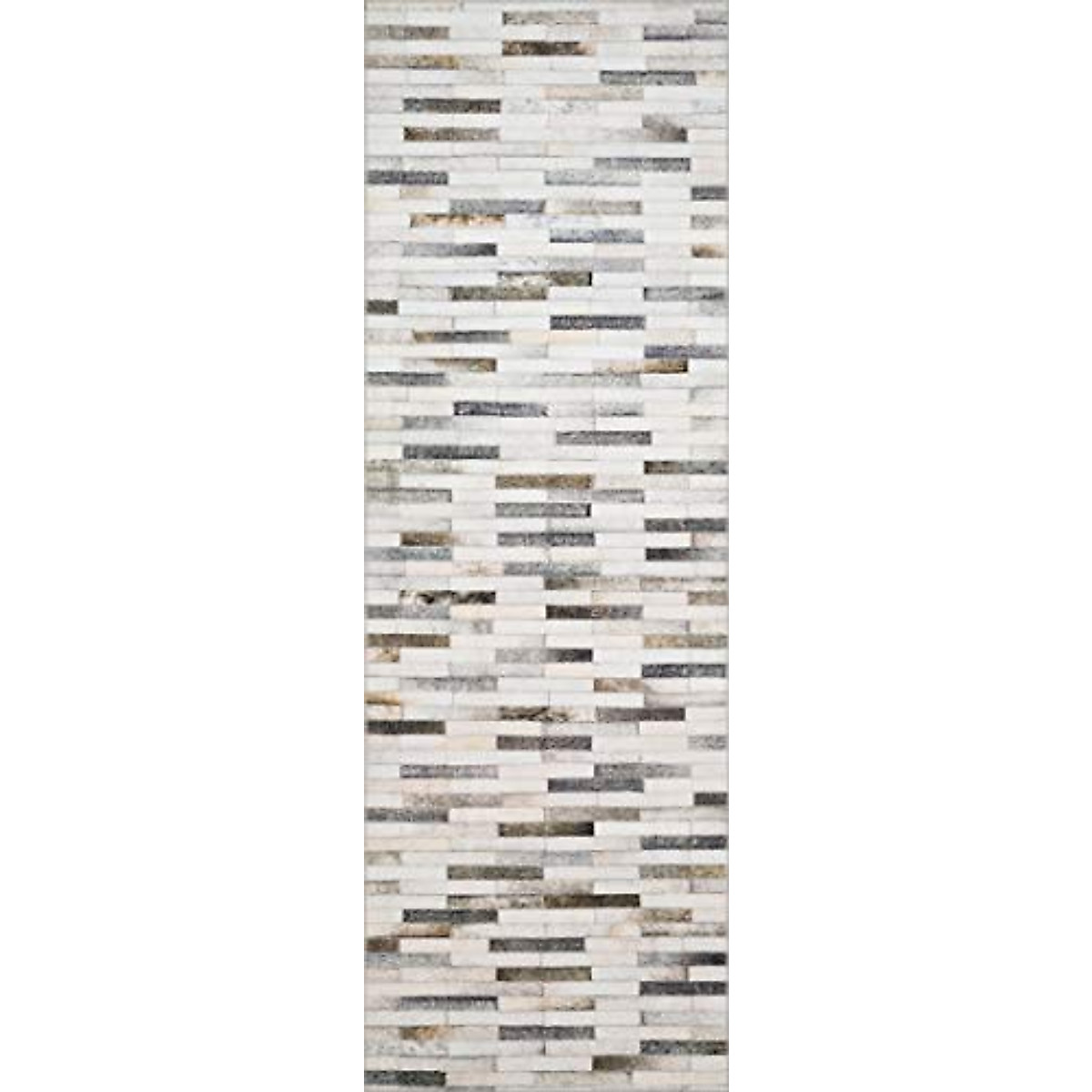 Loloi II Maddox Collection MAD-01 Ivory/Grey, Contemporary 7'-6" x 9'-6" Area Rug