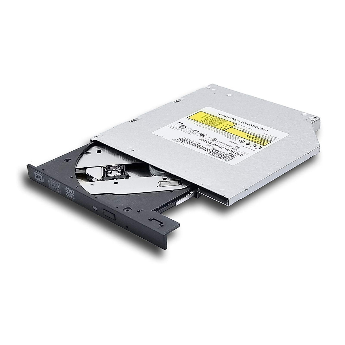New Internal CD DVD Player Optical Drive Replacement, for Toshiba Satellite L70-A P70-B S50-A P75-A7200 C55-C Series 5 535U4C Laptop PC, Super Multi 8X DVD+-RW DVDR DL Burner 24X CD-RW Writer