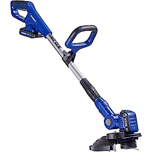 WILD BADGER POWER 20V Weed Eater/Wacker,Leaf Blower,Wheeled Edger Kit Electric with 2 * 2Ah Battery & Charger,String Trimmer,Lightweight, Adjustable Telescopic Shaft, Easy to Use and Convert