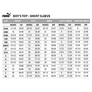 PUMA Boys' No. 1 Logo T-Shirt, Black, Medium