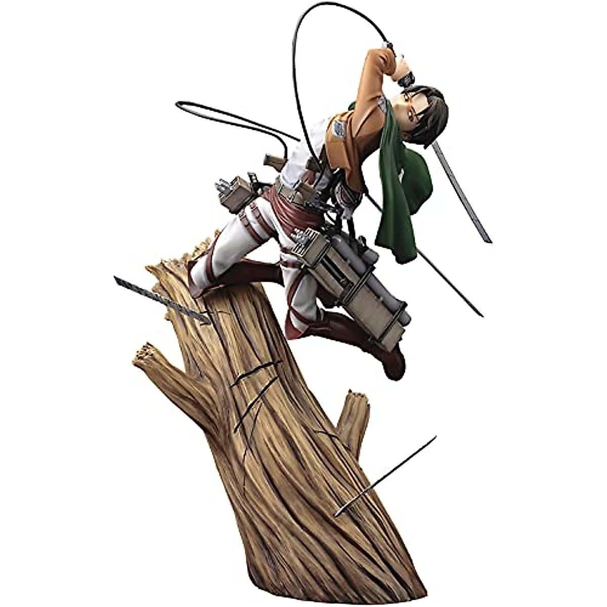 Kotobukiya Attack on Titan: Levi (Renewal Package Version) ArtFX J Statue, Multicolor