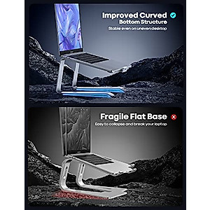 Lamicall Ergonomic Aluminum Laptop Stand for Desk | 10-15.6''