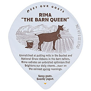 Redwood Hill Goat Milk Yogurt, Vanilla, 6 oz