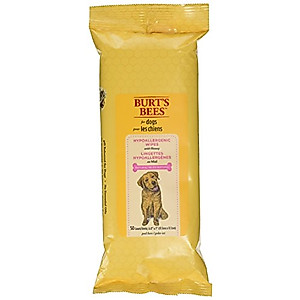Burt's Bees for Dogs All Natural Hypoallergenic Wipes, 50 count