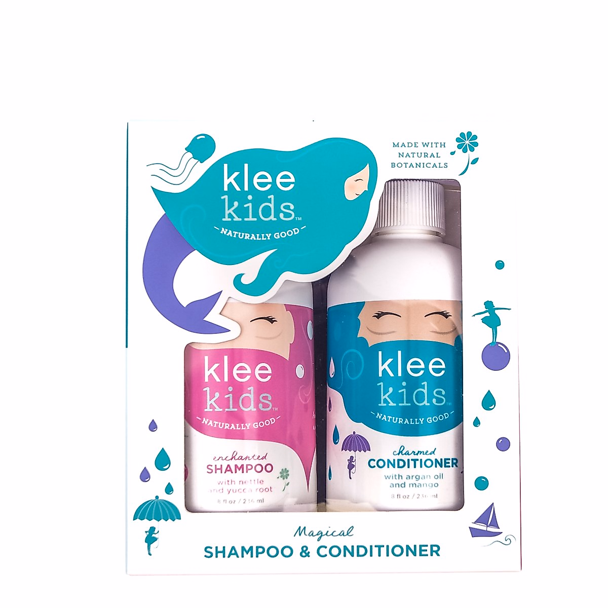Luna Star Naturals Klee Kids Enchanted Shampoo and Charmed Conditional Duo Set
