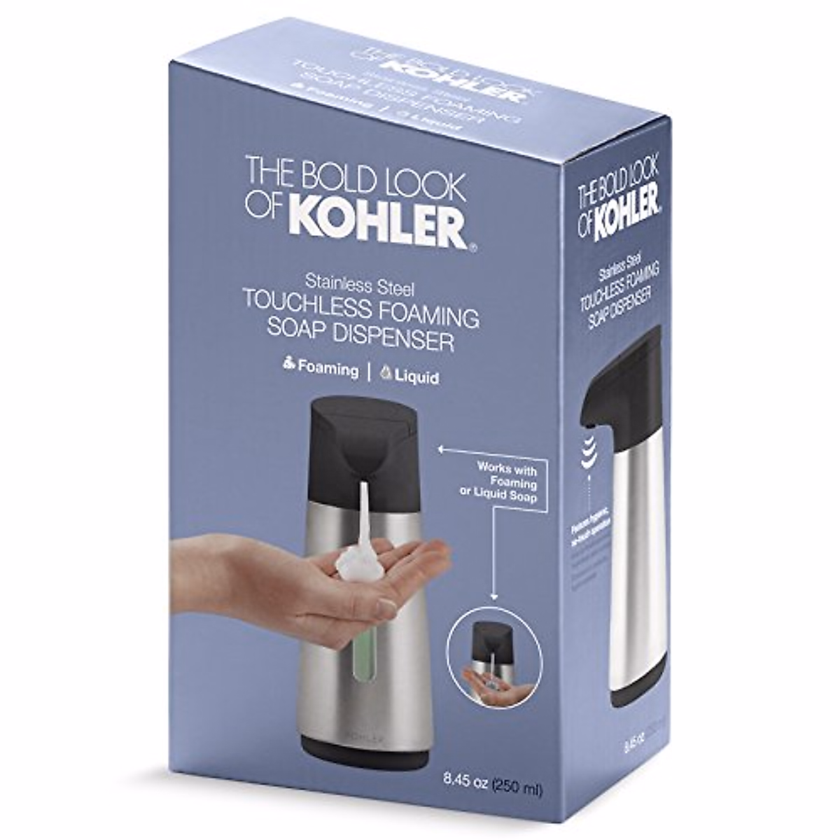 Kohler K-8637-ST Touchless Foaming Soap Dispenser