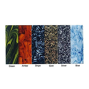 2 pcs Acrylic Knife scales Handle Material Slabs Knives Custom DIY Tool for Knife Making Blanks Blades (Gold)