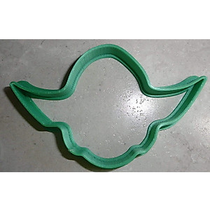 *Smallwoods TS* YO-DA OUTLINE HEAD FACE JEDI MASTER STAR WAR MOVIE CHARACTER LIGHTSABER SPECIAL OCCASION COOKIE CUTTER BAKING TOOL USA MADE