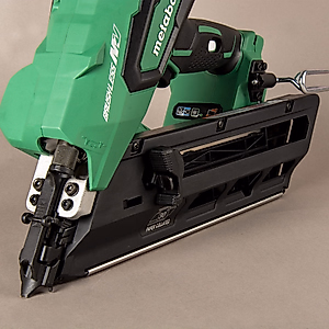 Metabo HPT 36V MultiVolt Cordless Paper Strip Framing Nailer | Includes Battery and Charger | NR3690DC