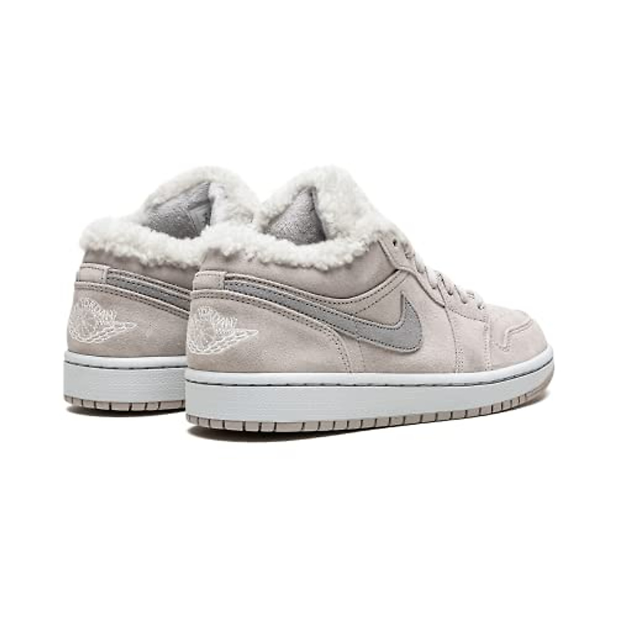 Jordan Womens WMNS Air Jordan 1 Low SE DO0750 002 Sherpa Fleece - Size 6.5W