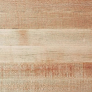 John Boos Newton Prep Master Large Maple Wood Cutting Board for Kitchen, 24 Inches x 18 Inches, 2.25 Inches Thick Reversible Edge Grain with Juice Groove & Stainless Pan