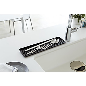 Yamazaki Home Glass Drainer, Plastic, No Assembly Req.