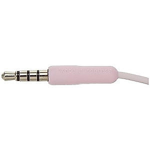 Skullcandy Ink'd+ In-Ear Wired Earbuds, Microphone, Works with Bluetooth Devices and Computers - Pastel Pink (Discontinued by Manufacturer)