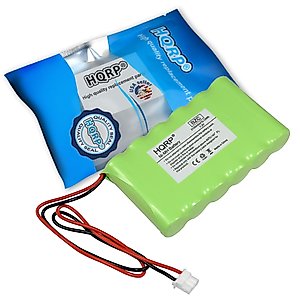 HQRP 2100mAh High Capacity Backup Battery сompatible with ADT 300-03866 LYNXRCHKIT-SHA Replacement