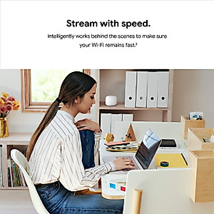 Google Nest WiFi Router 3 Pack (2nd Generation) – 4x4 AC2200 Mesh Wi-Fi Routers with 6600 Sq Ft Coverage