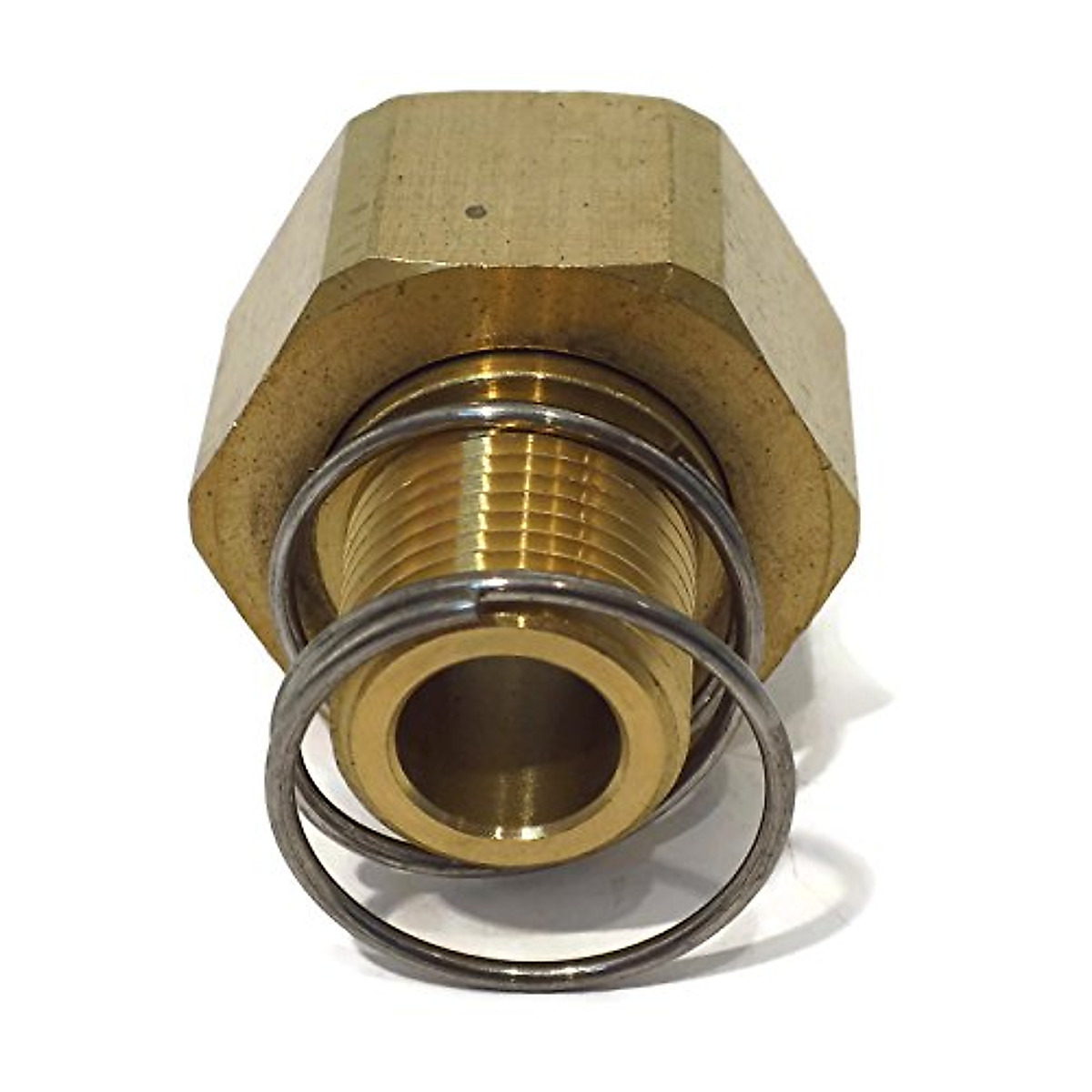 MTM Brass Pressure Washer Garden Hose Adapter (w/Spring & Filter) & Quick Connect Coupler