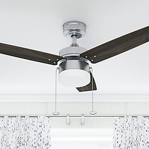 Prominence Home 51478-01 Reston Ceiling Fan, 42, Pewter