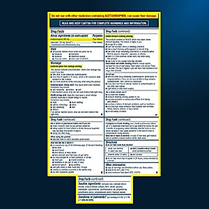 Advil Dual Action Coated Caplets with 250 Mg Ibuprofen and 500 Mg Acetaminophen Per Dose (2 Dose Equivalent) for 8 Hour Pain Relief - 2 Count x 50