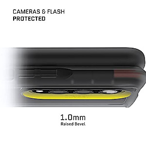 Ghostek COVERT Clear Samsung Fold 3 Case with Slim Thin Lightweight Design Protective Phone Covers Durable Shockproof Protection Supports Wireless Charging Designed for 2021 Galaxy Z Fold 3 5G (Smoke)