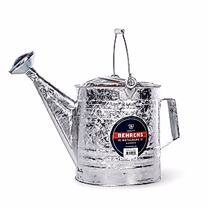 Behrens 2-1/2-Gallon 210 Steel Watering Can, Silver