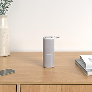 KOVE Commuter 2 Portable Speaker - Concrete Bluetooth Speakers, Wireless with HD Louder Volume, Deep Bass Subwoofer, Microphone, IPX7 Water Resistant - Perfect Boom Box for Home, Outdoor or Travel