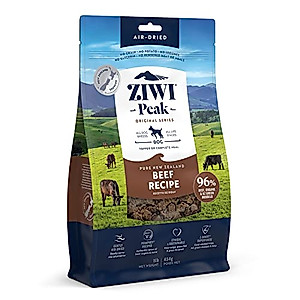 ZIWI Peak Air-Dried Dog Food – All Natural, High Protein, Grain Free and Limited Ingredient with Superfoods (Beef, 1.0 lb)